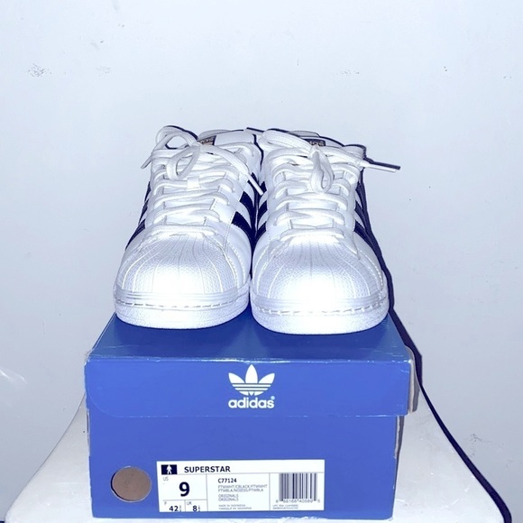 adidas | Shoes | Adidas Superstar Classic Shell Toe Low Top Sneakers ...